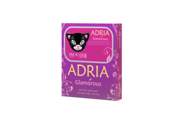 Adria Glamorous (цветные), 2 линзы (SALE) купить в Калининграде по ...